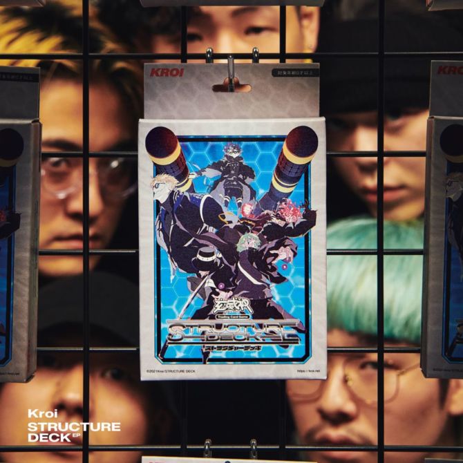 Kroi、3rd EP『STRUCTURE DECK』カバー・アート公開 リリース・ツアー追加公演も決定 | Spincoaster (スピンコースター)