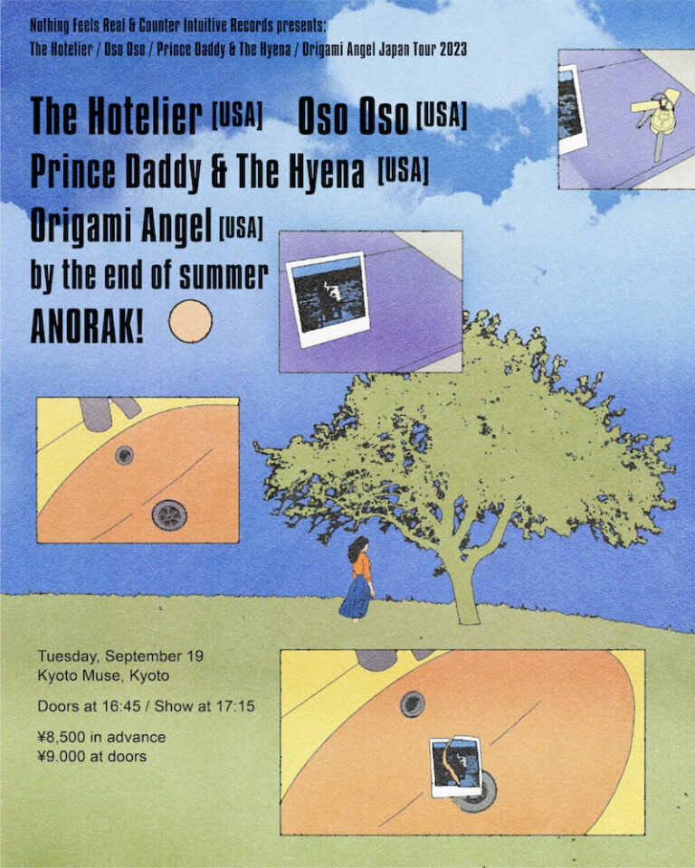 The Hotelier、Oso Oso、Origami Angelらによる合同来日ツアーが開催