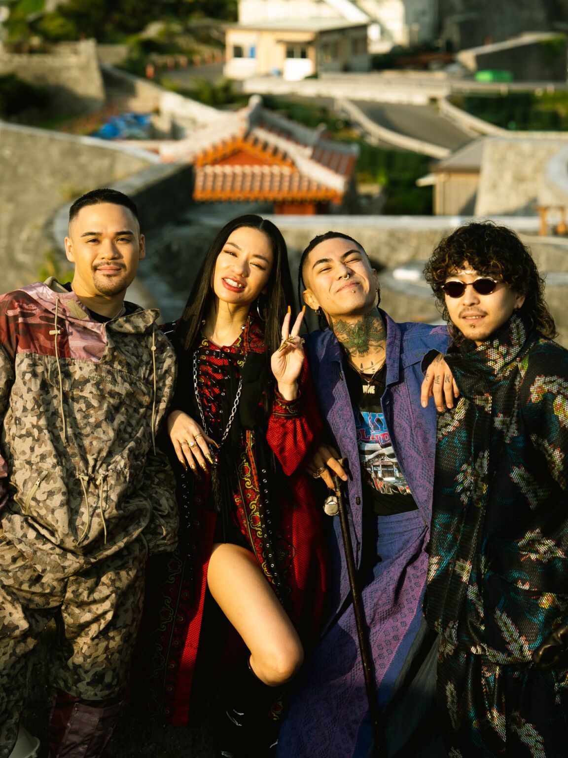 本日の『Mステ』にてAwich、唾奇、OZworld、CHICO CARLITOによる“RASEN”披露