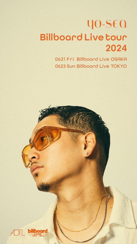 Yo-Sea、 フルバンドセット披露するBillboard Live東阪ツアー開催