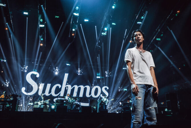 Suchmos、ファンとの再会を果たした横浜アリーナ公演より“Whole of Flower”ライブ映像公開